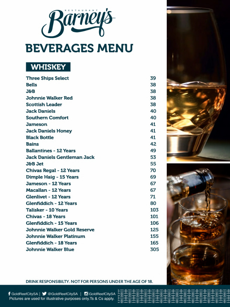Web Menu Beverage | PDF