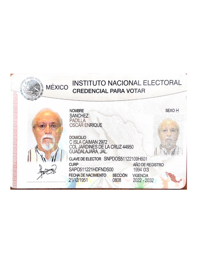 Credencial para Votar | PDF