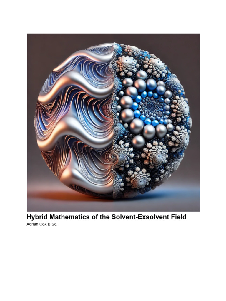 Hybrid Mathematics of the Solvent-Exsolvent Field | PDF | Polynomial ...