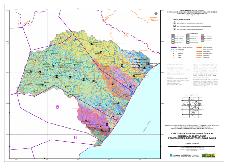 Mapa Rede Sb50 | PDF