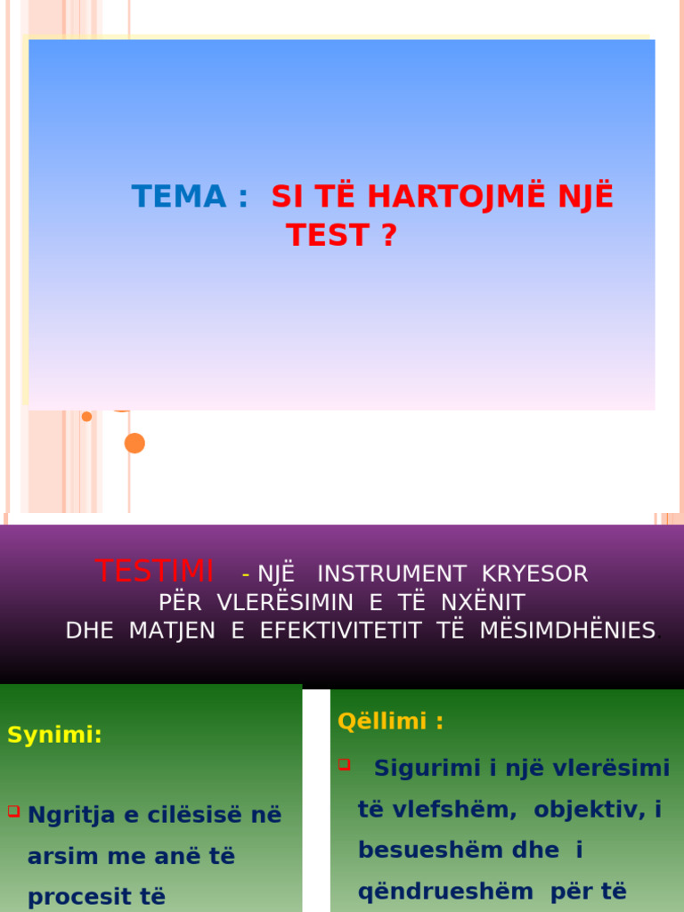 Hartii Itestit Dhe Blue Printi | PDF
