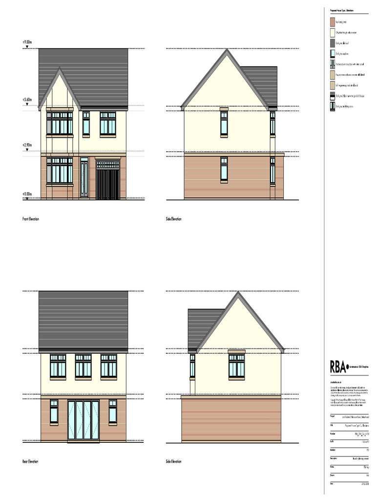 RBA 094 (2-) A106 Proposed Type C - Elevations | PDF