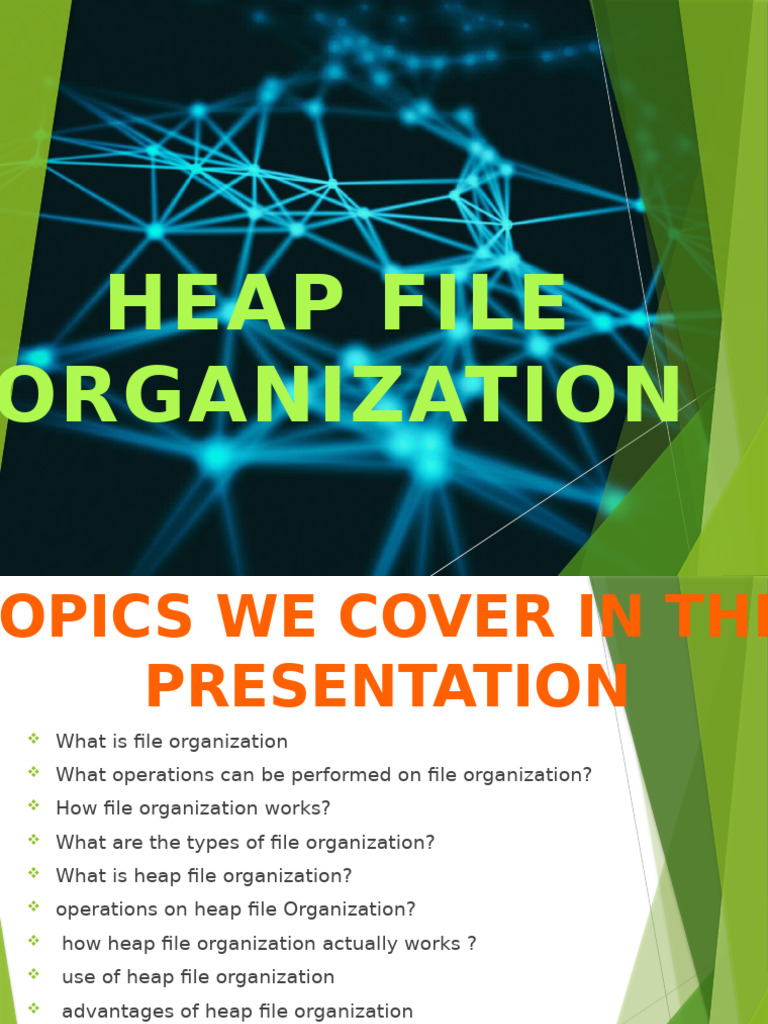 heap file org GROUP 7 | PDF | Databases | Computer File