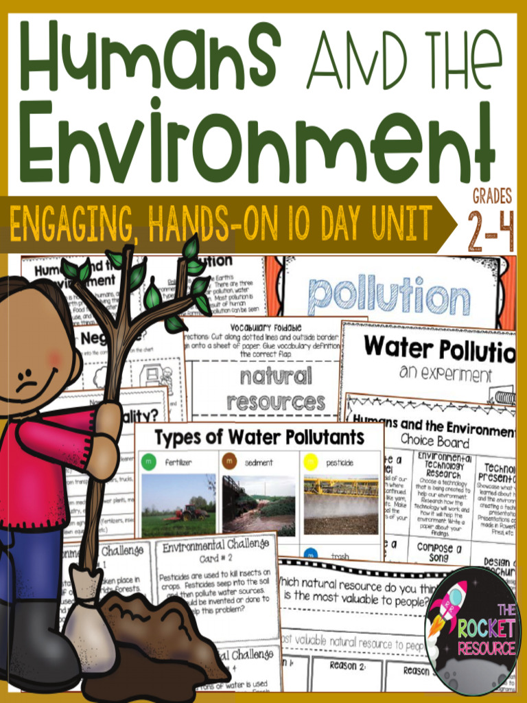 2 - Human Impact On The Environment Activities | PDF | Atmosphere Of ...