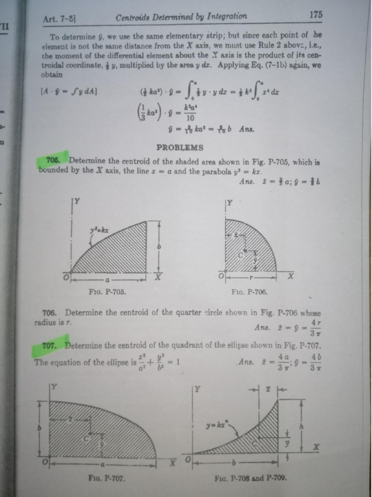 Act 2 Finals Centroids and Center of Gravity Problem Set | PDF