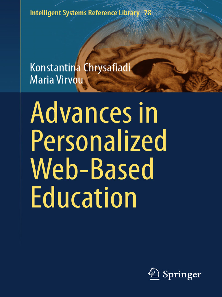 Advances in Personalized Web-Based Education: Konstantina Chrysafiadi Maria Virvou | PDF ...
