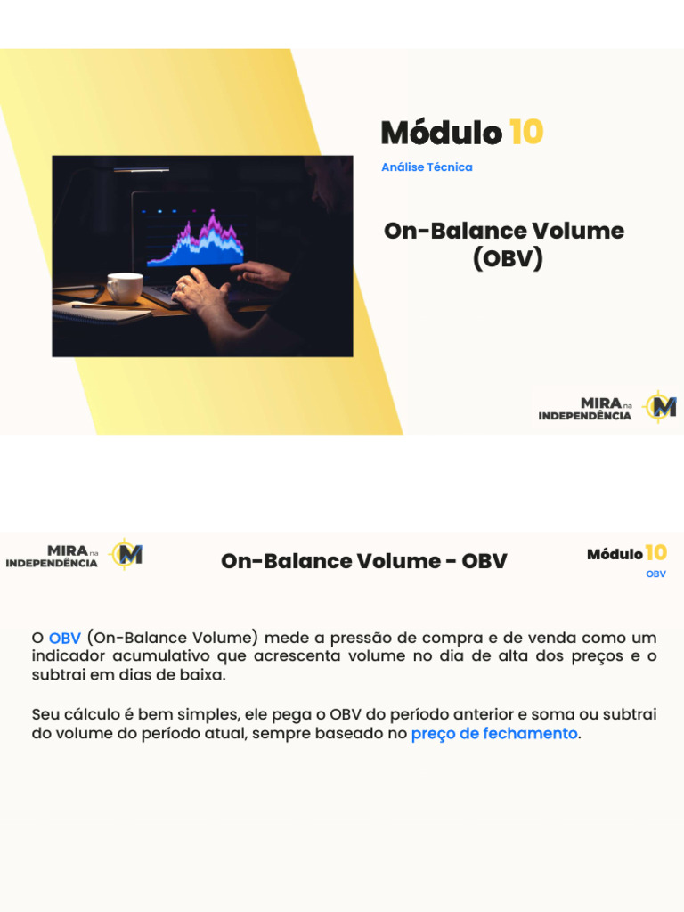 Entenda o On-Balance Volume (OBV) | PDF