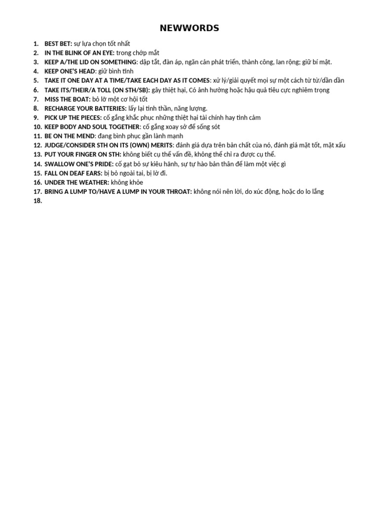NEWWORDS | PDF