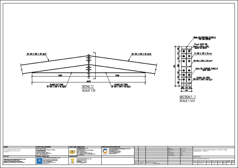ST013 - Portal Frame Connection - Detail L | PDF