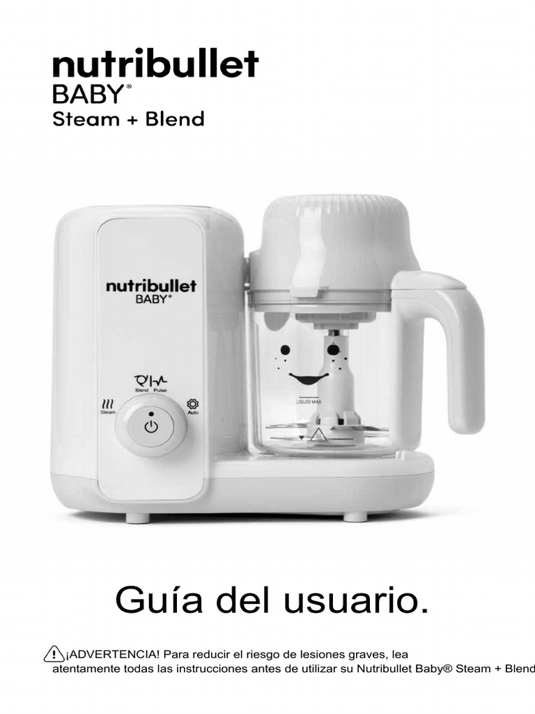 Manual Nutribullet | PDF | Enchufes y tomas de corriente alterna | Agua