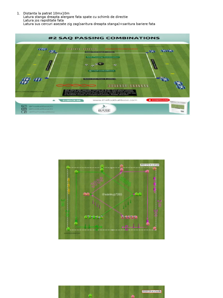 Coordonare+pasarea mingii | PDF
