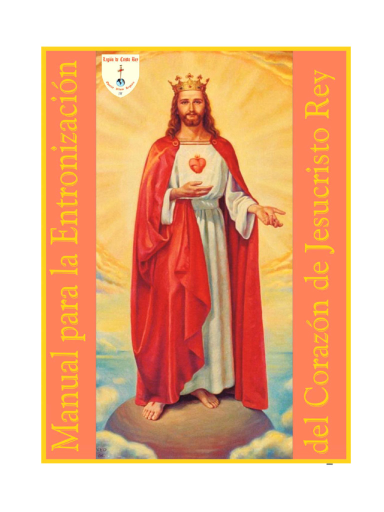 Manual para La Entronización Del Corazón de Jesucristo Rey | PDF ...