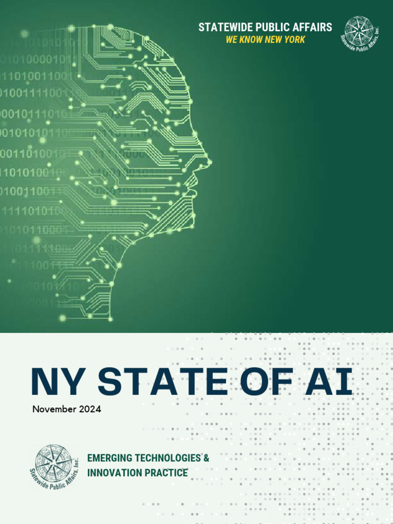 Statewide Public Affairs Emerging Tech Innovation AI Report Nov 2024 1 ...
