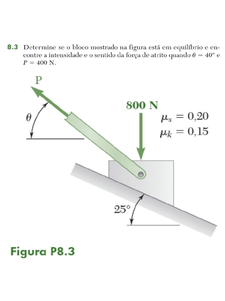 01 - Cap8 - Atrito - Cunhas e Parafusos | PDF