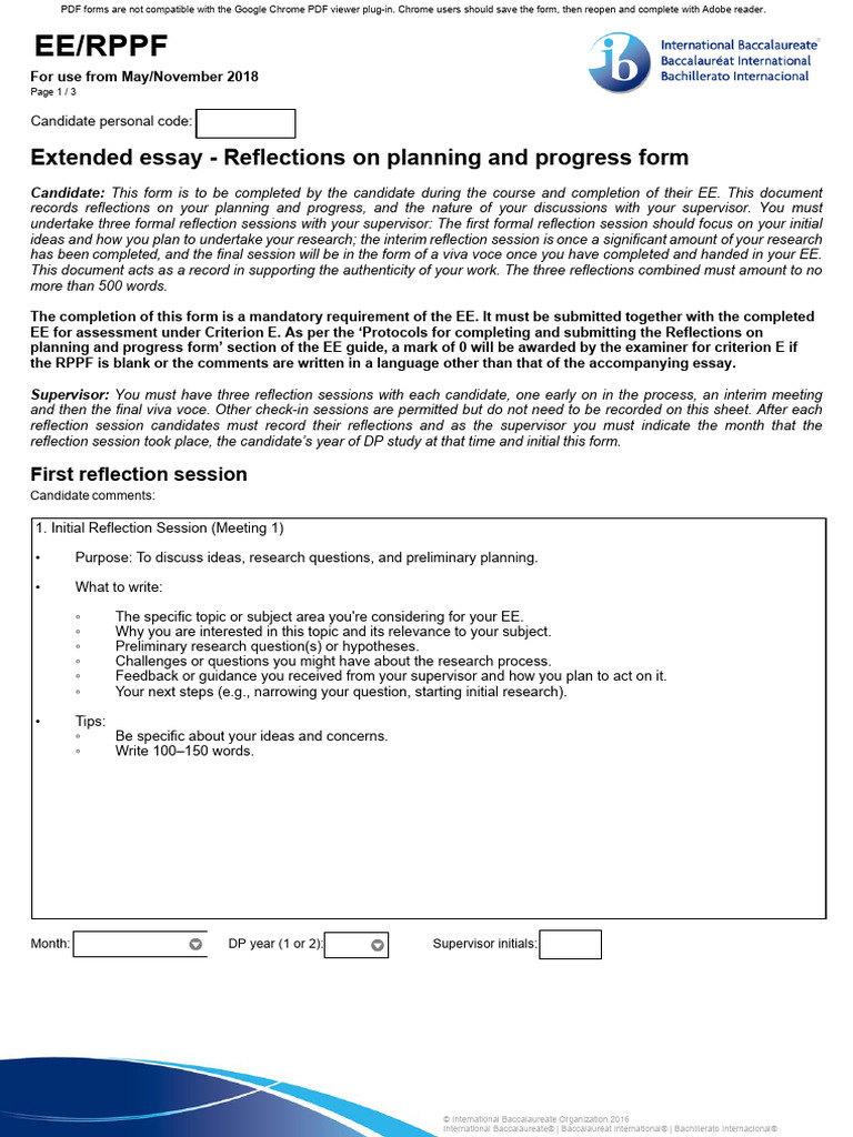EE:RPPF Guidelines | PDF