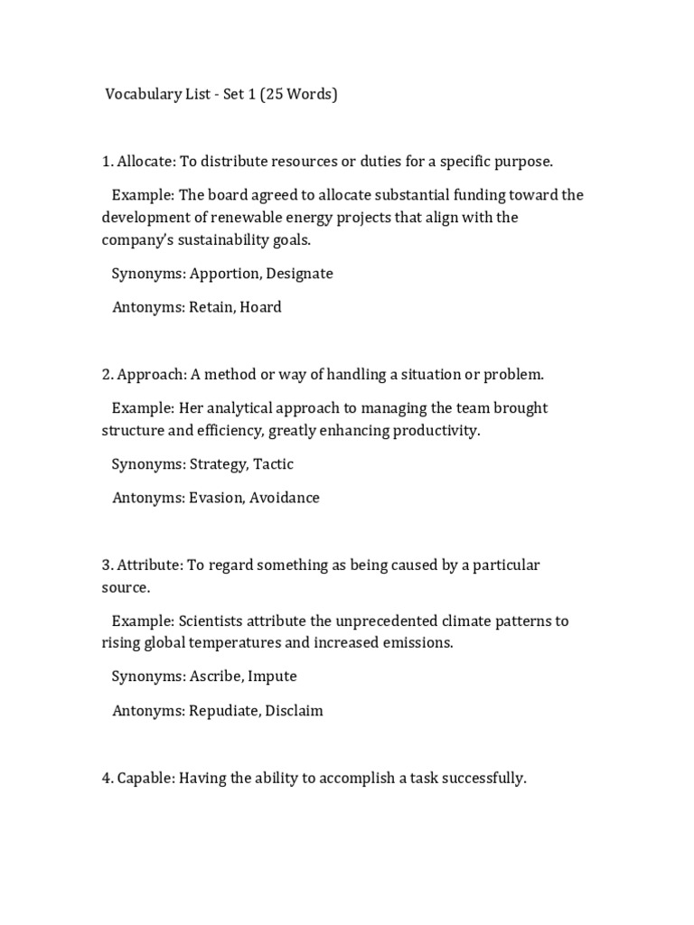 IELTS Vocabulary Wordlist B2 C1 C2 | PDF | Policy | Innovation