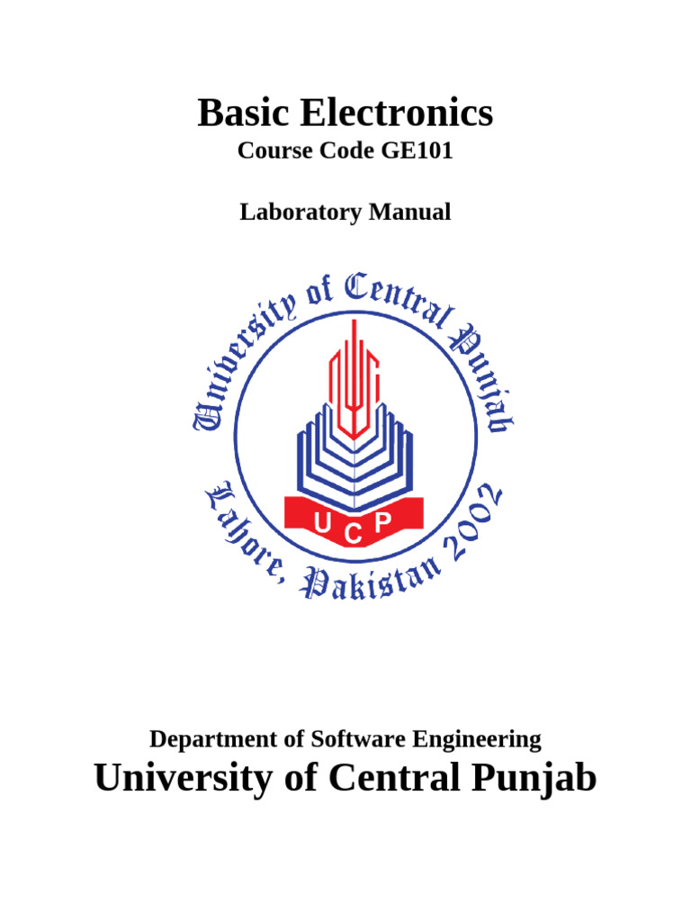Basic electronics lab1 | PDF | Electrical Network | Electronic Circuits