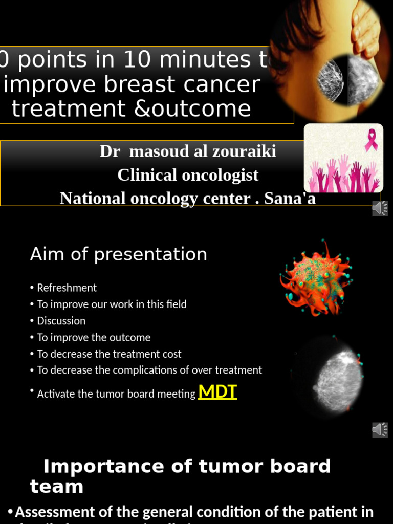 DR Masoud Breast Cancer Conference IBB 16-7-2024 | PDF | Breast Cancer ...
