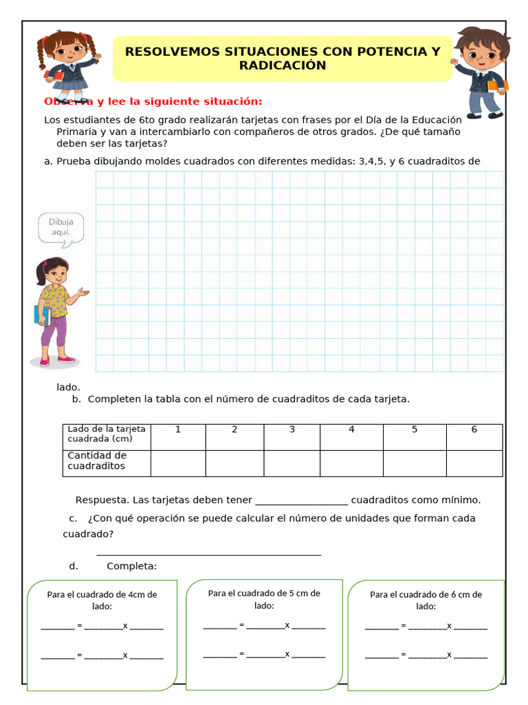 Mat-Ficha Pot y Rad. | PDF