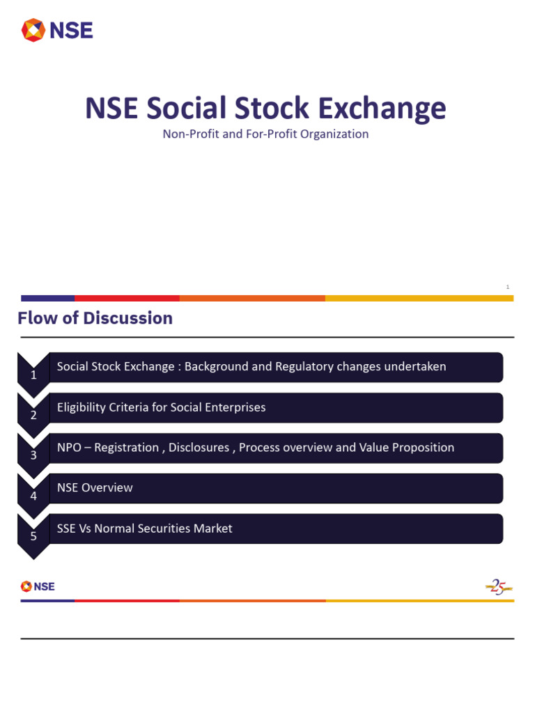 NSE Deck (Good For Final PPT Making) | PDF | Stocks | Securities (Finance)