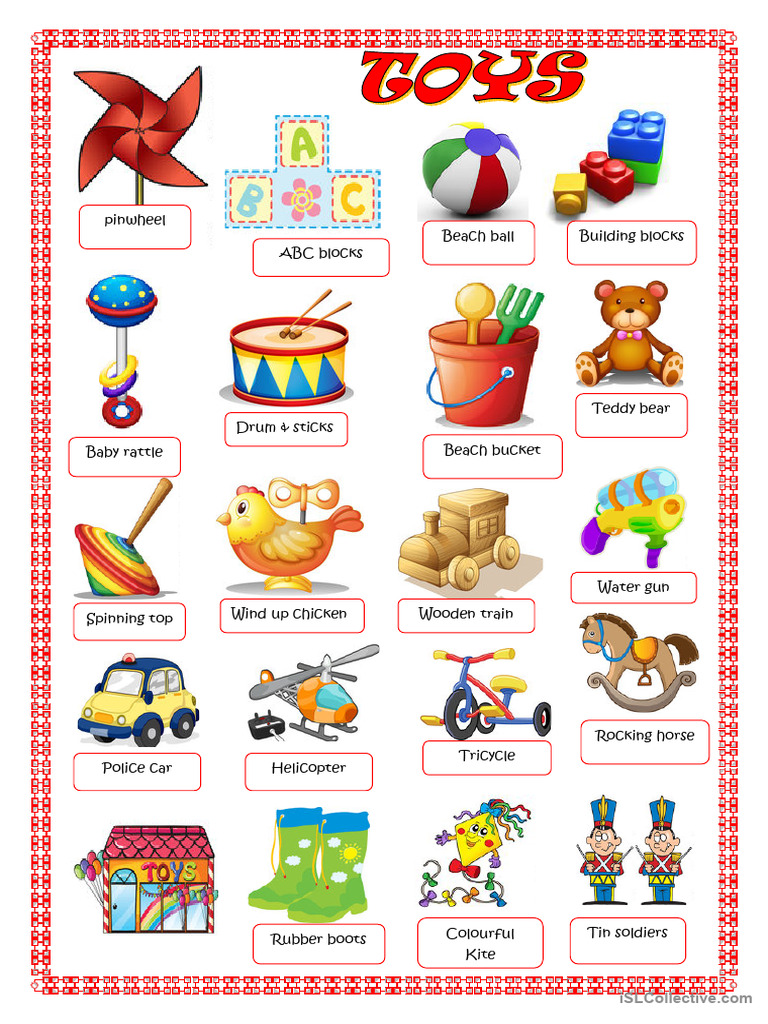Children's Toy List and Descriptions | PDF