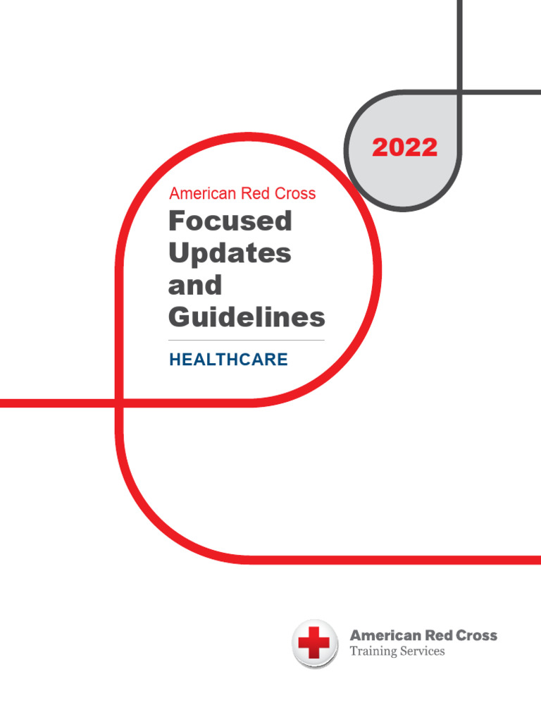American Red Cross Focused Updates and Guidelines 2022 | PDF ...
