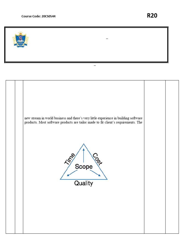 SPM NOTES-1 | PDF | Software Development Process | Agile Software ...