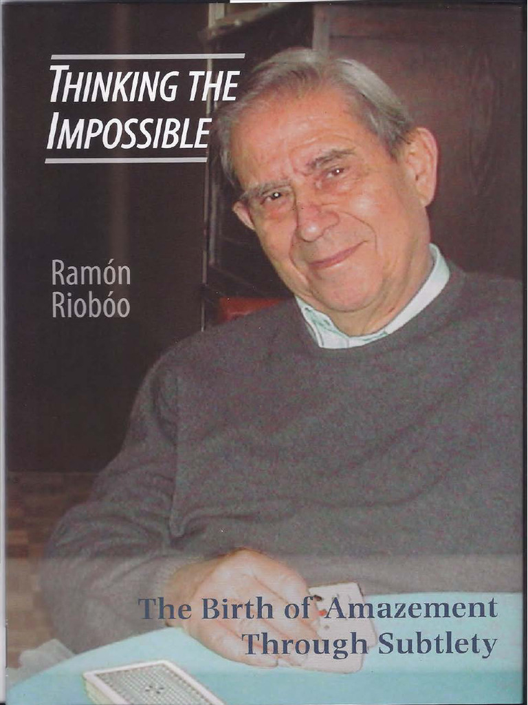 Ramon Rioboo Thinking The Impossible PDF Free (001 010) | PDF