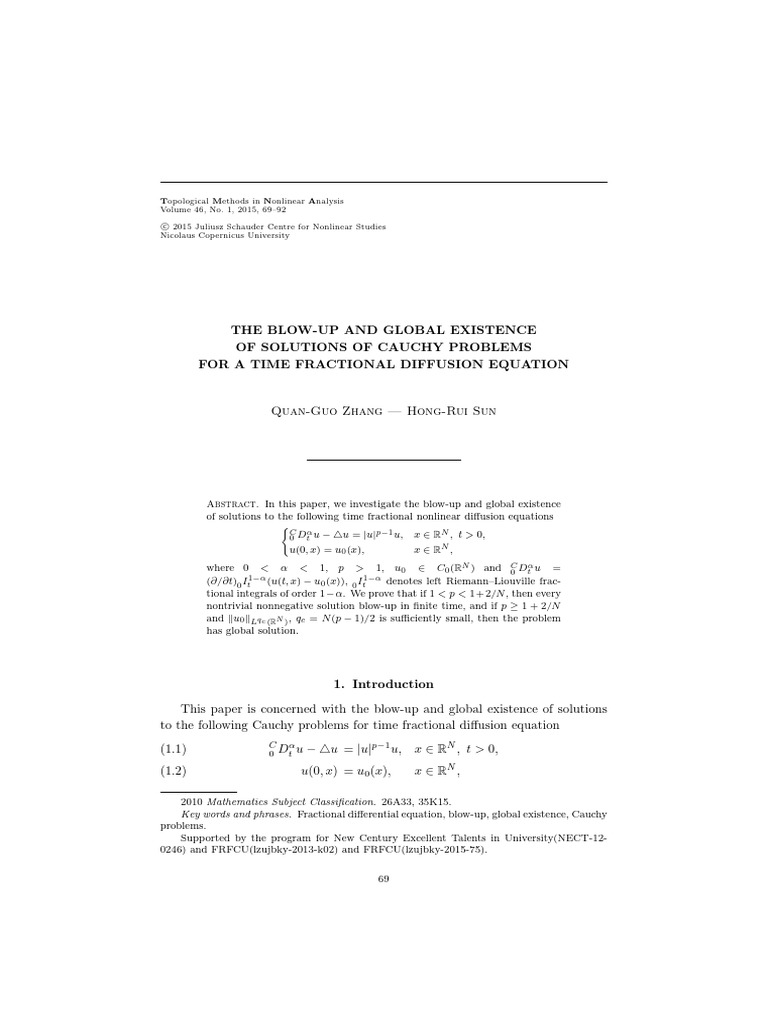 897235 | PDF | Nonlinear System | Mathematical Analysis