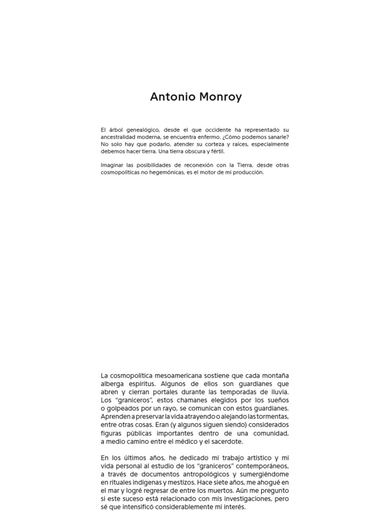 MONROY_ANTONIO_2024-ES | PDF | México | Chamanismo
