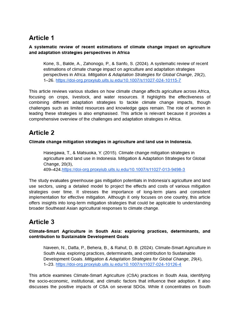 Annotated - Extra Credit #2 | PDF | Climate Change Mitigation | Climate Change