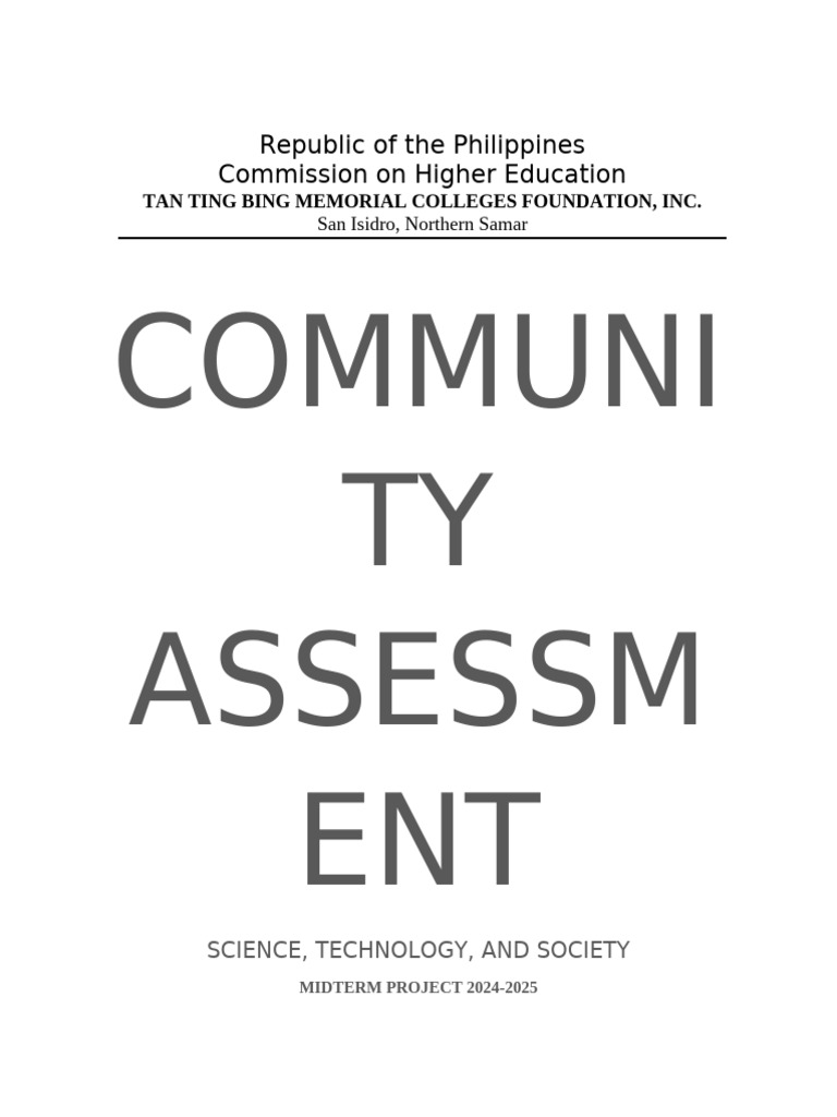 STS BSHM Performance Task | PDF | Epidemiology
