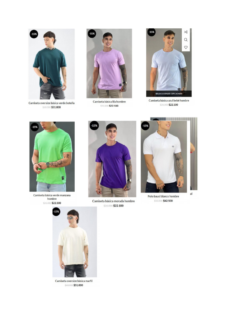 CAMISAS | PDF