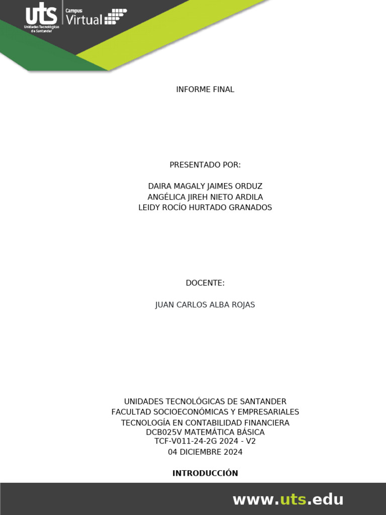 Informe Final Grupal | PDF | Marketing | Industria de alimentos