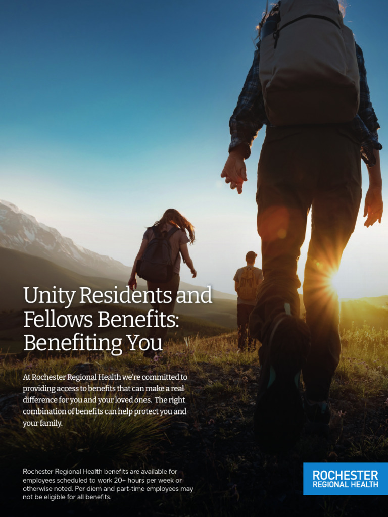 Unity Resident and Fellows Benefits | PDF | Health Savings Account ...