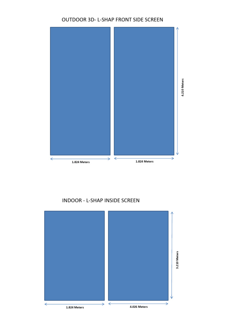 Led Screens Sizes | PDF