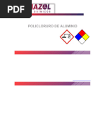 Hoja - de - Seguridad Pac (Policloruro de Aluminio) | PDF | Aluminio | Potasio