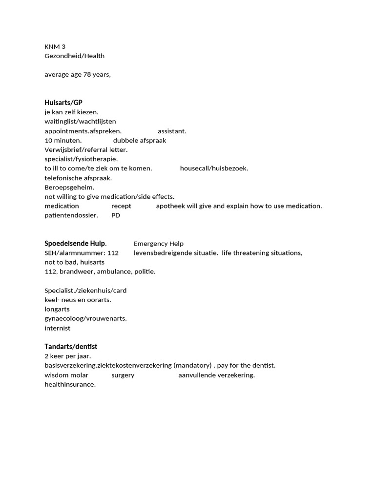 KNM 3 les en antwoorden | PDF