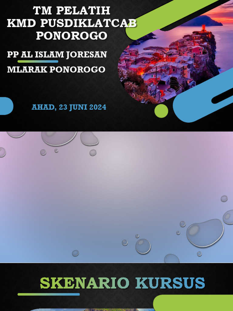 03 Skenario Kmd Al Islam 2024 | PDF