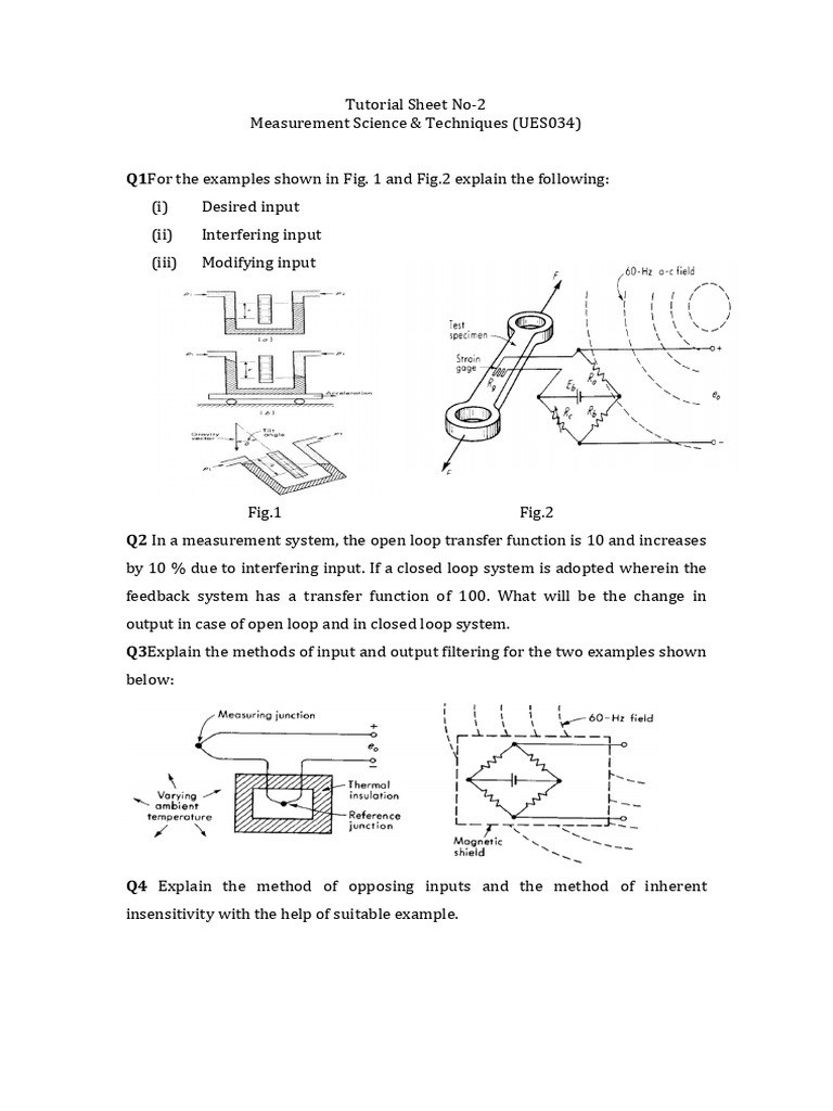 Tutorial Sheet No 2 Q | PDF