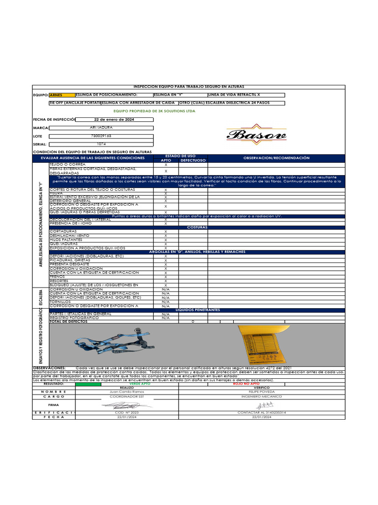 Inspeccion de Equipos de Alturas Design Konstrution (2) (1) | PDF | Corrosión | Ciencias fisicas
