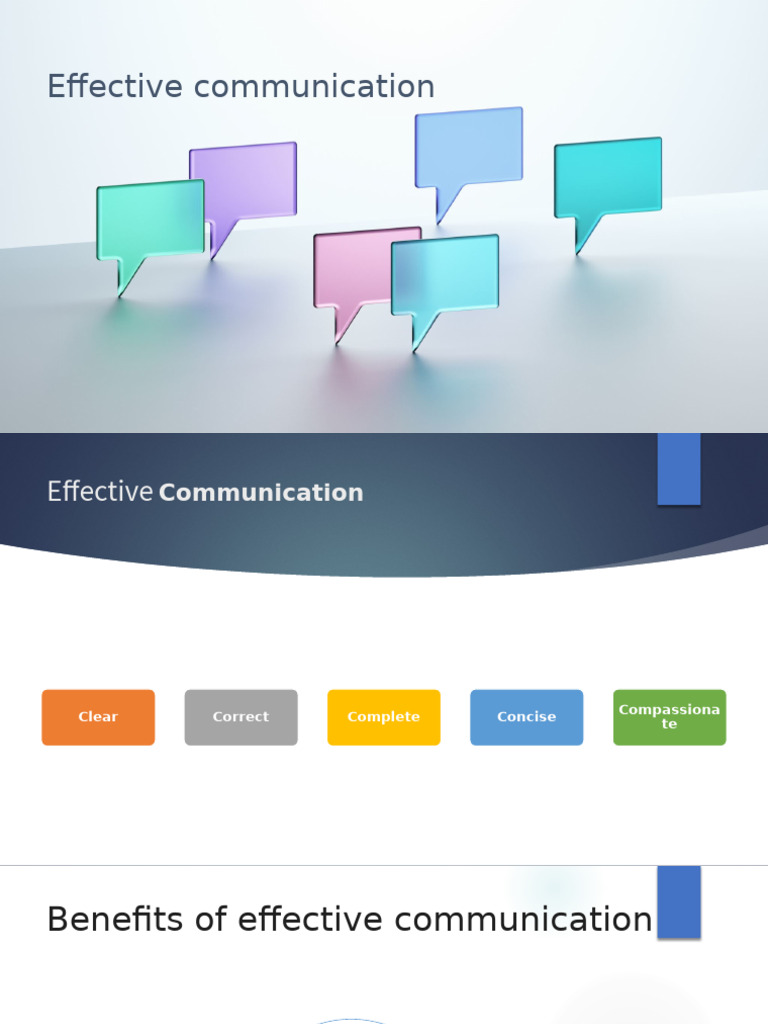 Effective Communication | PDF