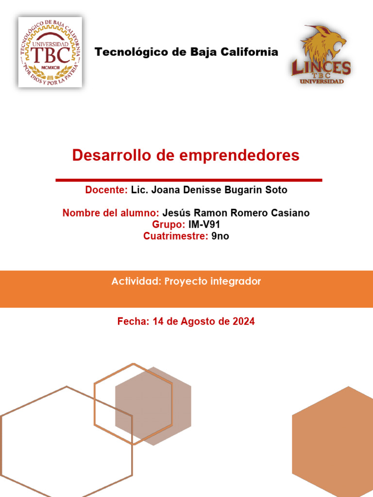 Imecdes PF Jerc | PDF | Business | Ingeniería