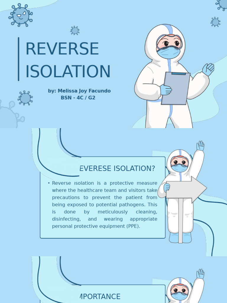 Reverse Isolation | PDF | Medical Specialties | Health Care
