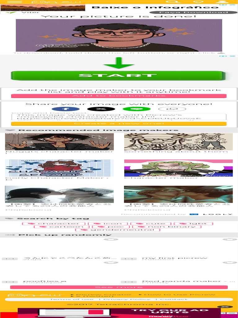 Makowka Character Maker II Image Download | PDF