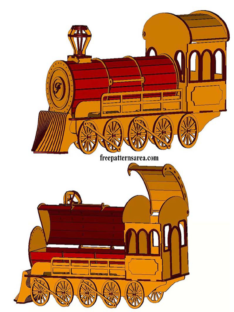 Steam Locomotive Wine Box Files | PDF
