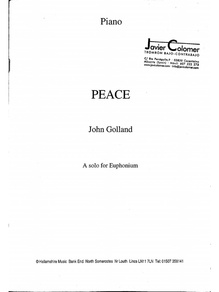 Peace | PDF