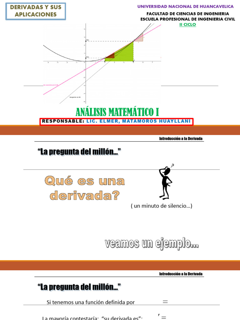 Calculus Ppt 8 | PDF | Derivado | Pendiente