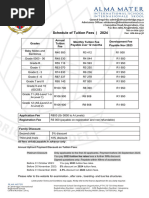 IHS Online Fee Sheets 2024 Web | PDF | Diploma