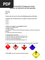 Iata Declaration Form Template Multimodal 2025 | PDF | Dangerous Goods ...